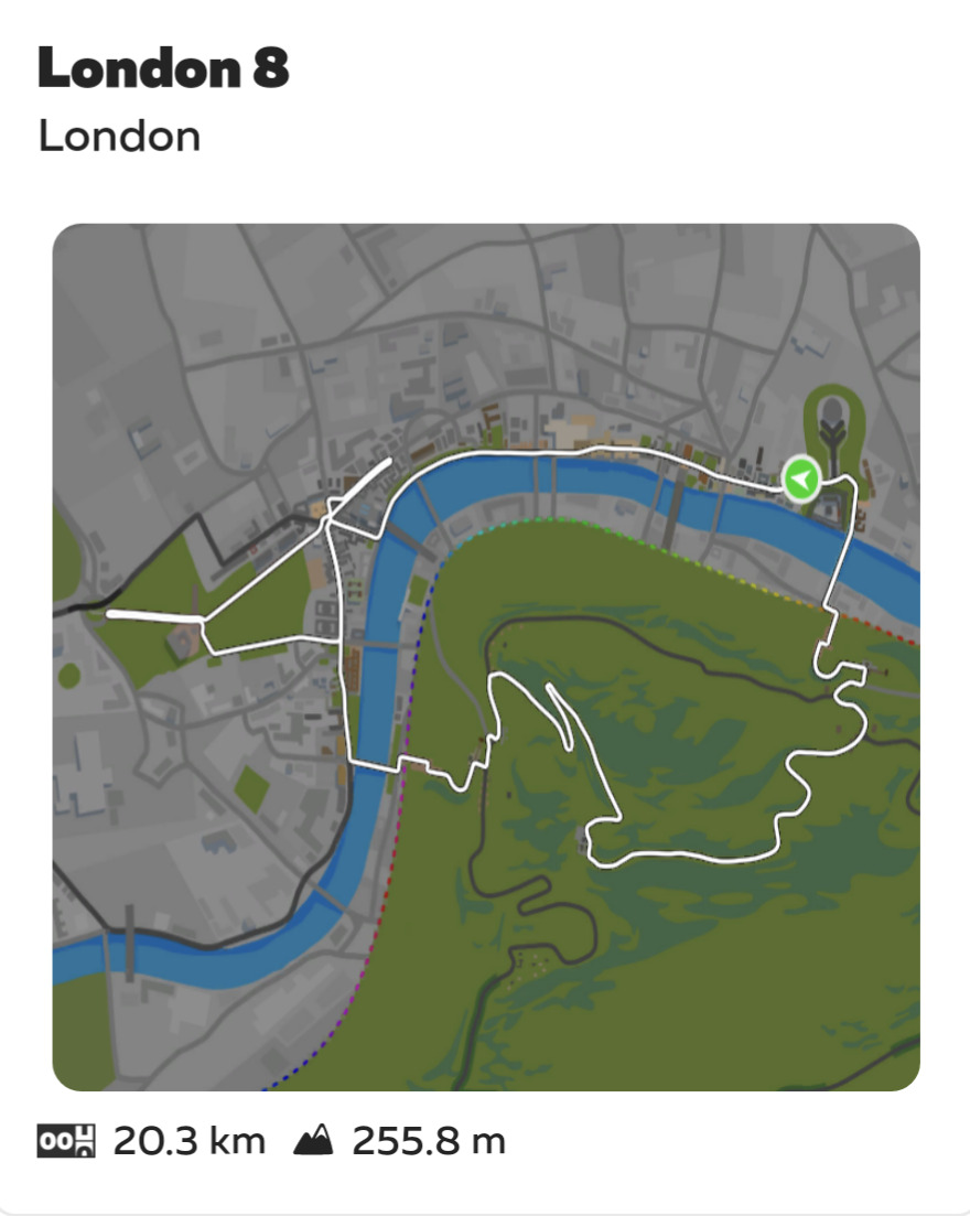【ZWIFT】LONDONルート コース一覧｜おがくずブログ【ロードバイクのブログ】