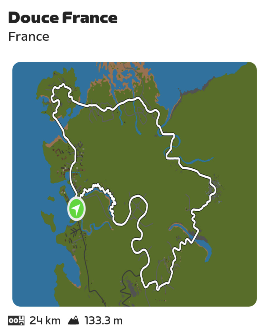 【Zwift】France コース一覧｜おがくずブログ【ロードバイクのブログ】